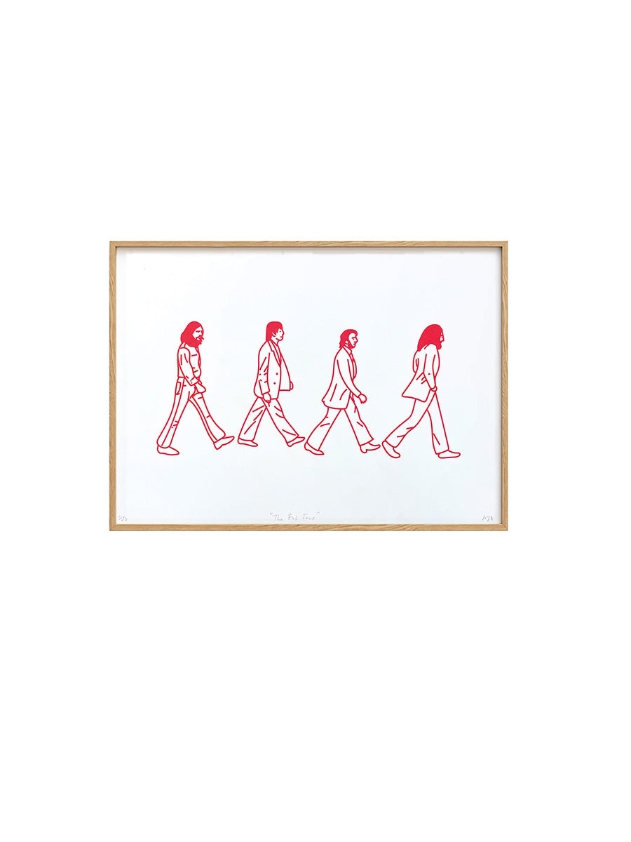Nick Alexander - "The Fab Four" (two colors) – Too Many Prints