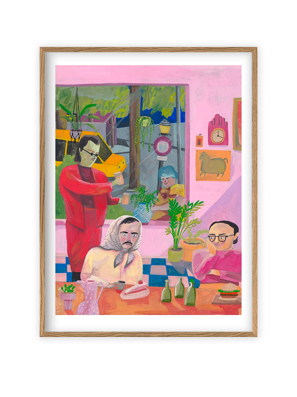 Skinkeape - "En aften i Porto" – Too Many Prints