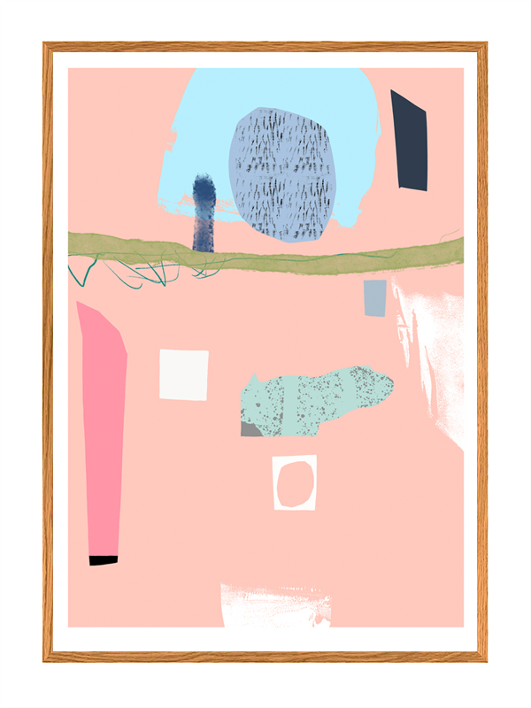 Kristin Berg Johnsen - "Pale pink" – Too Many Prints