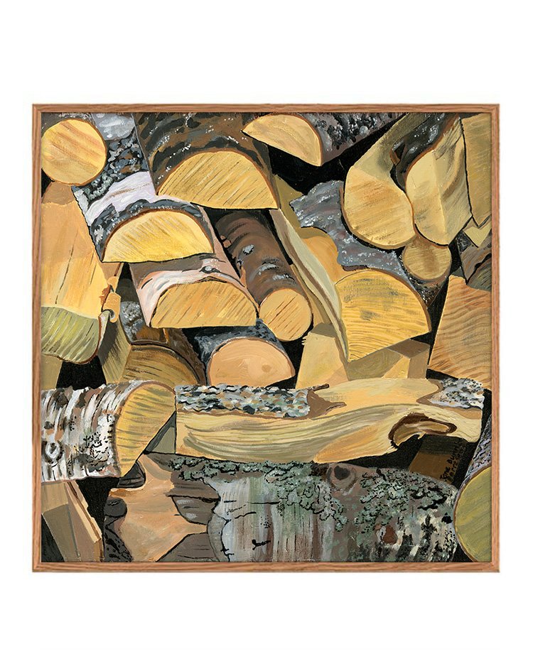 Jane Dunn Børresen - "Norwegian Wood I" – Too Many Prints